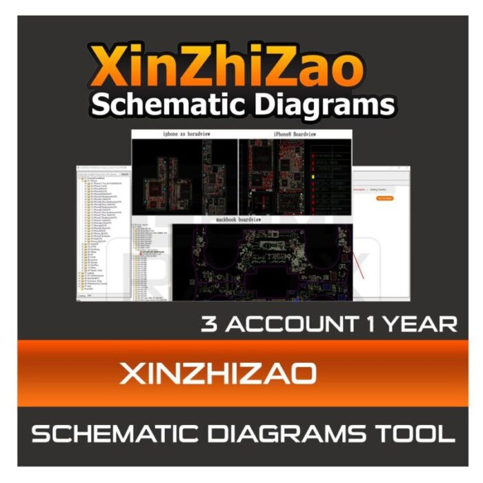 XinZhiZao Schematic Diagrams Tool 3 Account 1 year - GsmServer